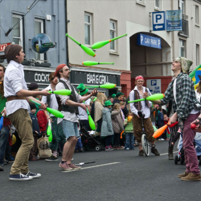 Juggling Square - This is Galway